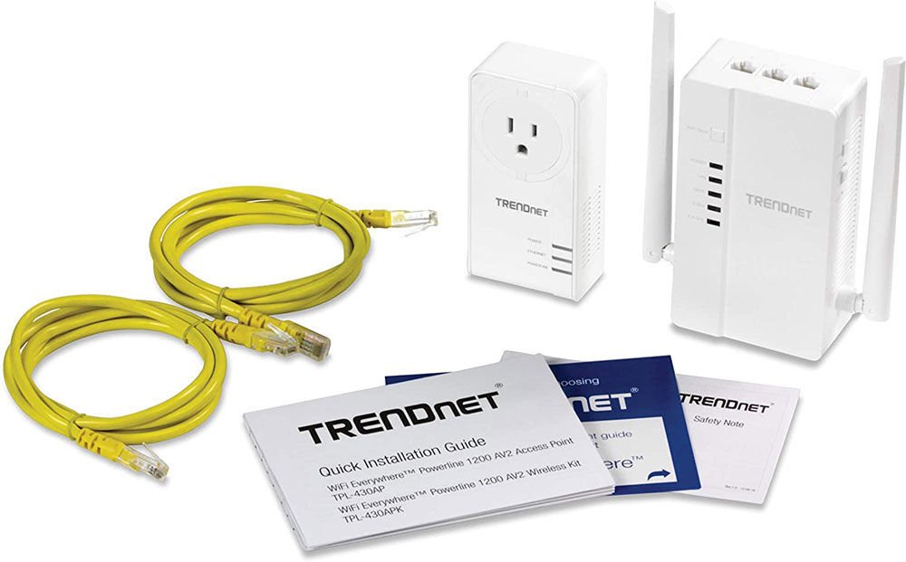 Trendnet WiFi Everywhere Powerline 1200 AV2 Wireless Kit review by ...