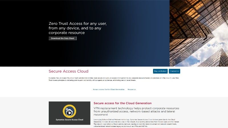 Symantec Secure Access Cloud review by Electronic Partners 14. January 2022